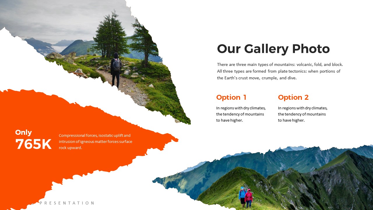 Hiking Adventure Presentation Template, Presentation Templates ...