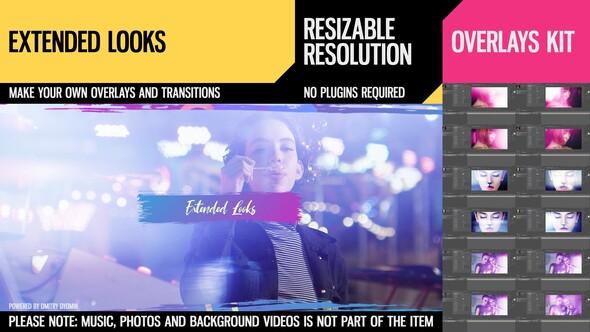 Extended Looks, After Effects Project Files | VideoHive