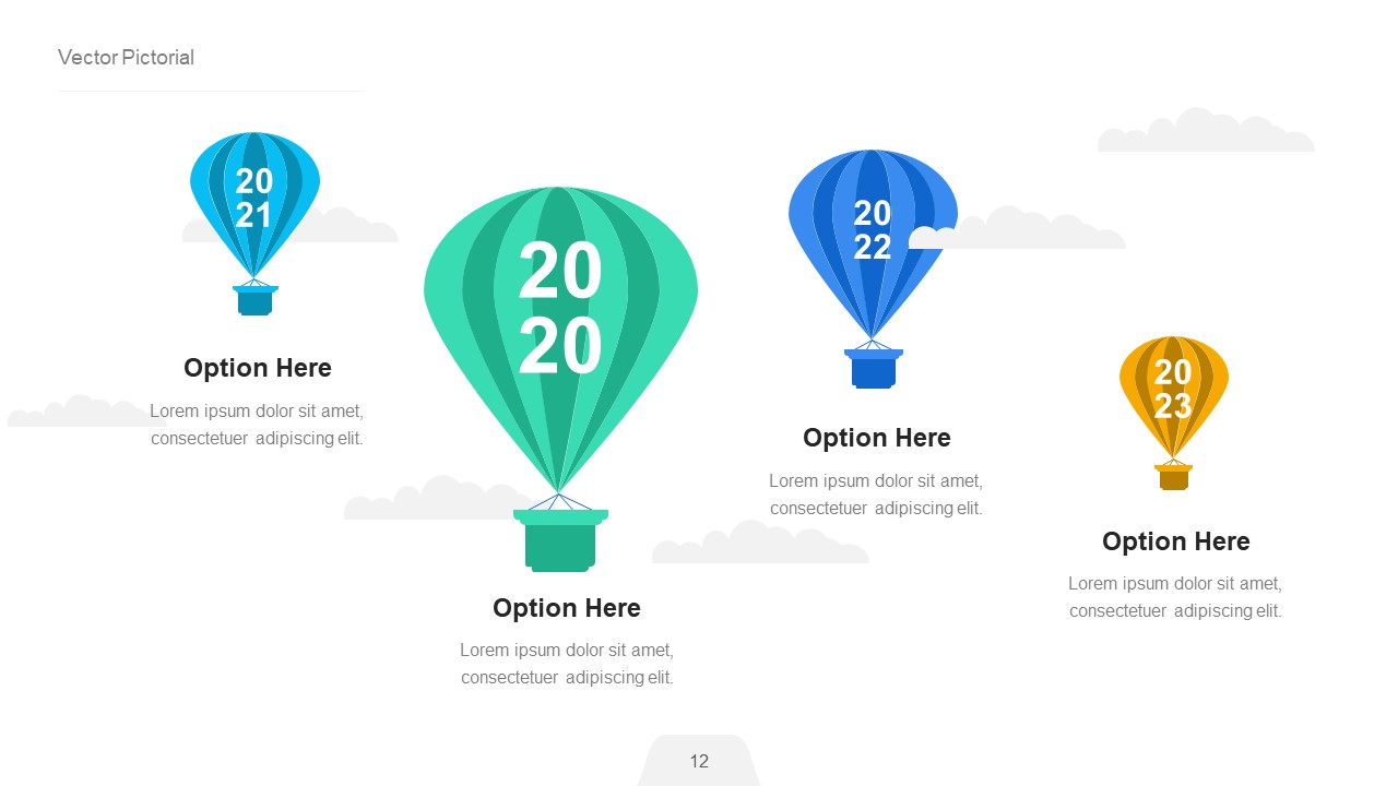 Vector Pictorial Powerpoint Presentation Template, Presentation Templates