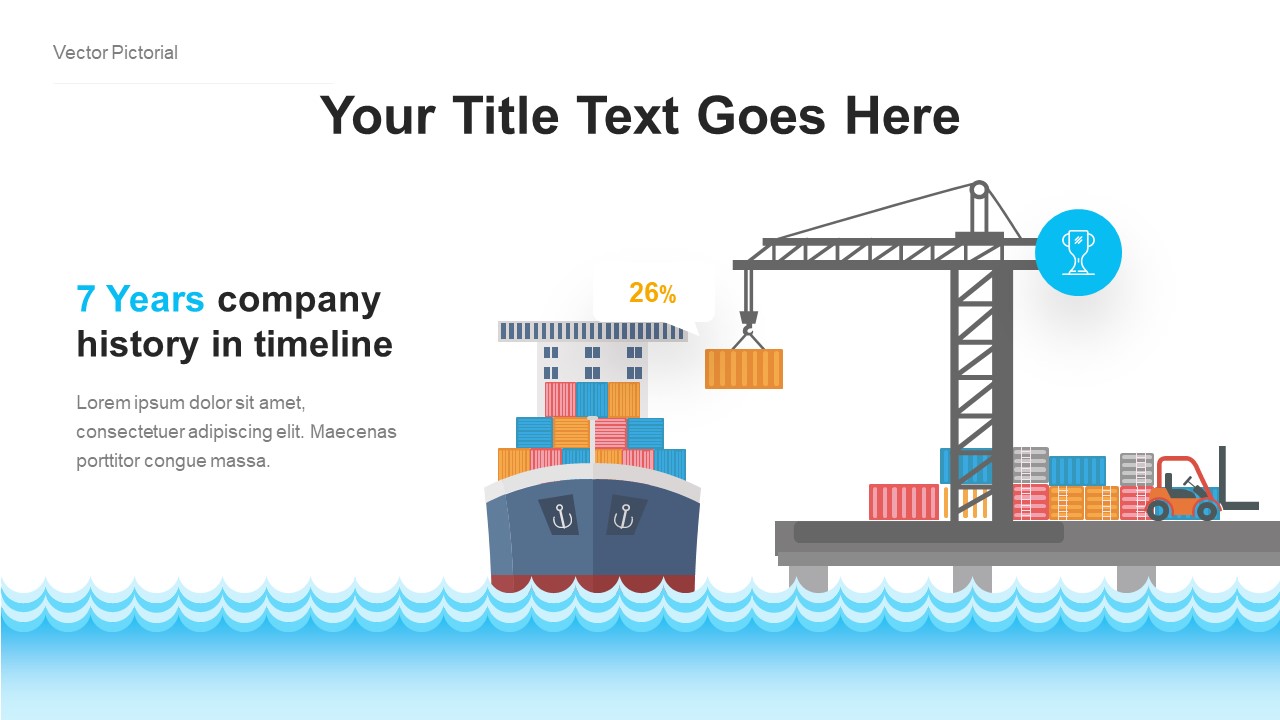 Vector Pictorial Powerpoint Presentation Template, Presentation Templates