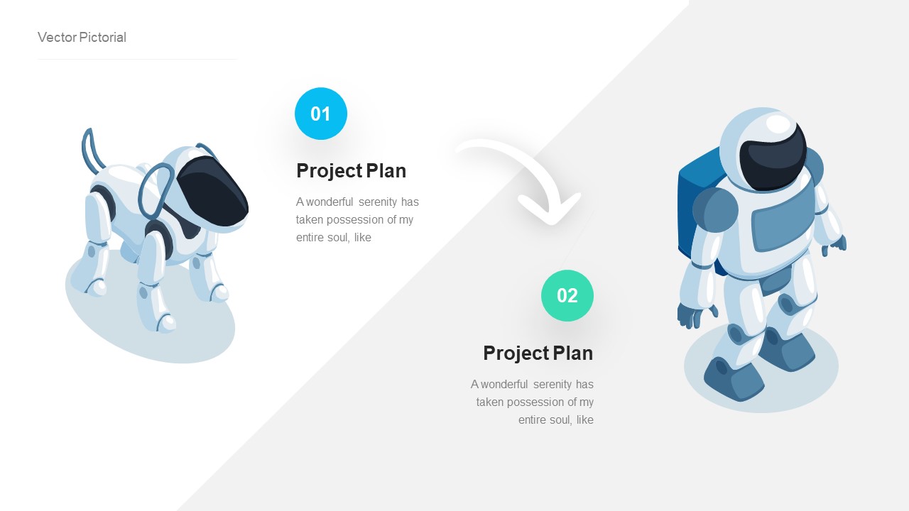 Vector Pictorial Powerpoint Presentation Template, Presentation Templates