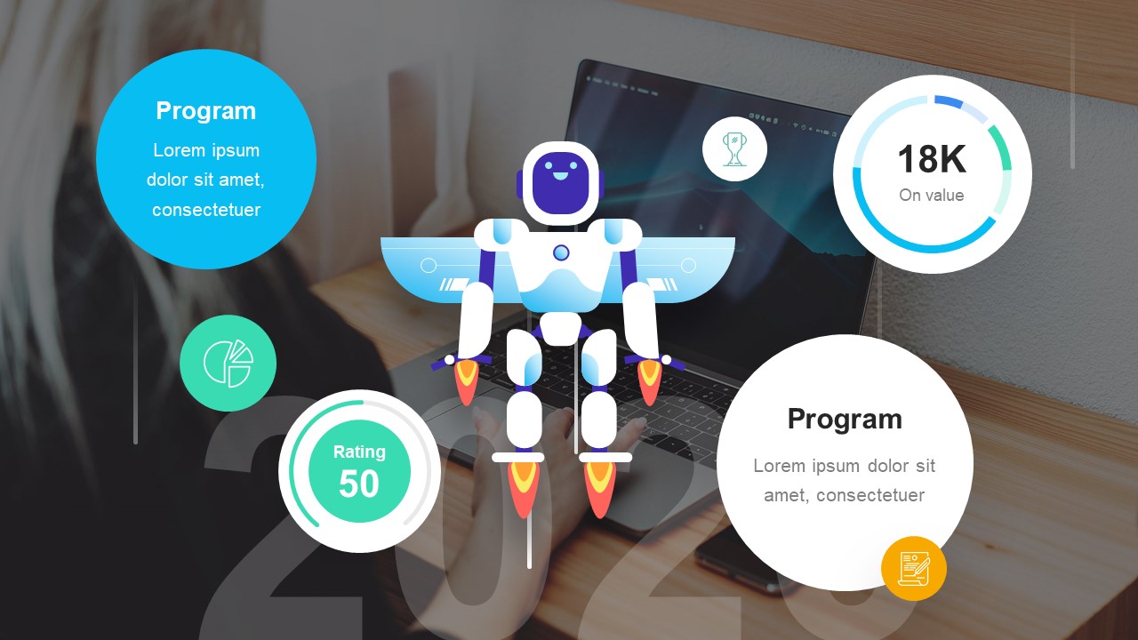 Vector Pictorial Powerpoint Presentation Template, Presentation Templates