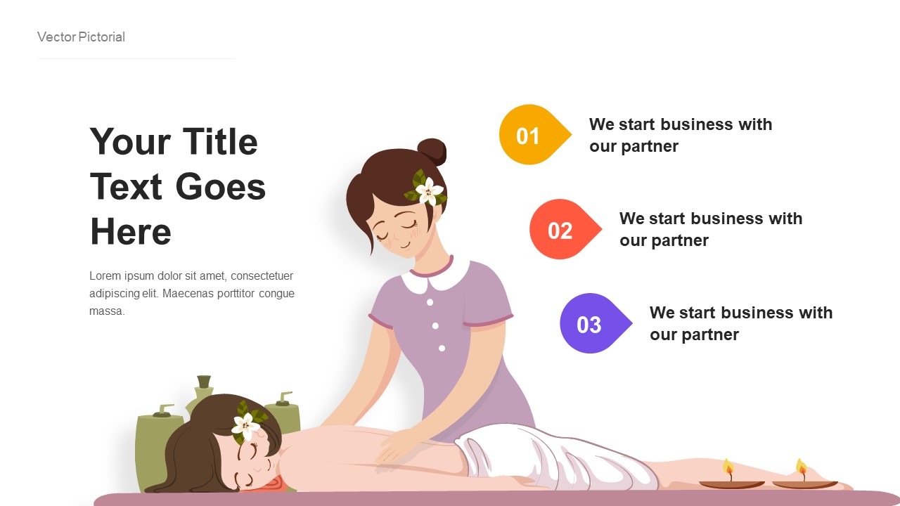 Vector Pictorial Powerpoint Presentation Template, Presentation Templates