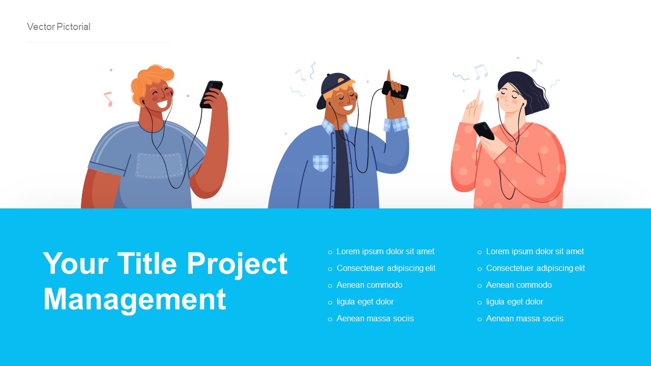 Vector Pictorial Powerpoint Presentation Template, Presentation Templates