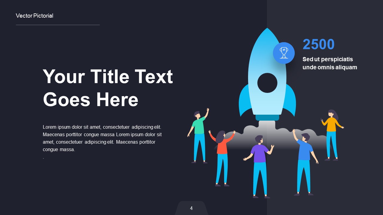 Vector Pictorial Powerpoint Presentation Template, Presentation Templates