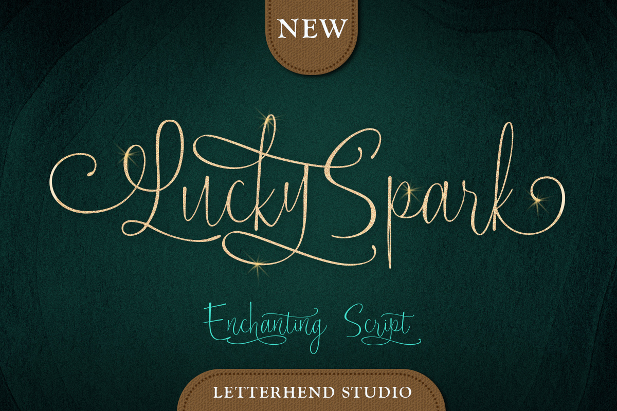 Lucky Spark Script, Fonts | GraphicRiver