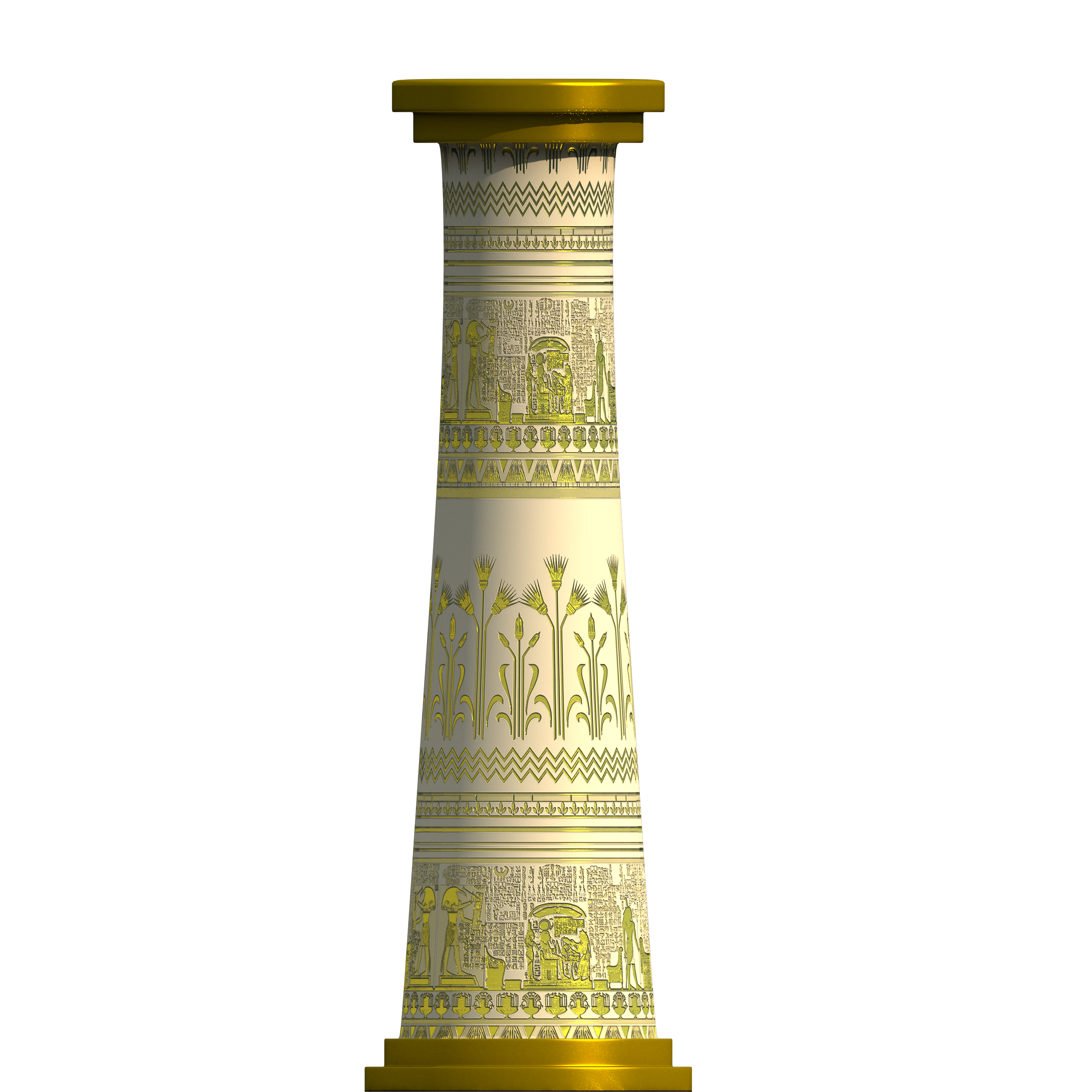 Egyptian Pheronic Column EPC-01 by Vertex-Egypt | 3DOcean