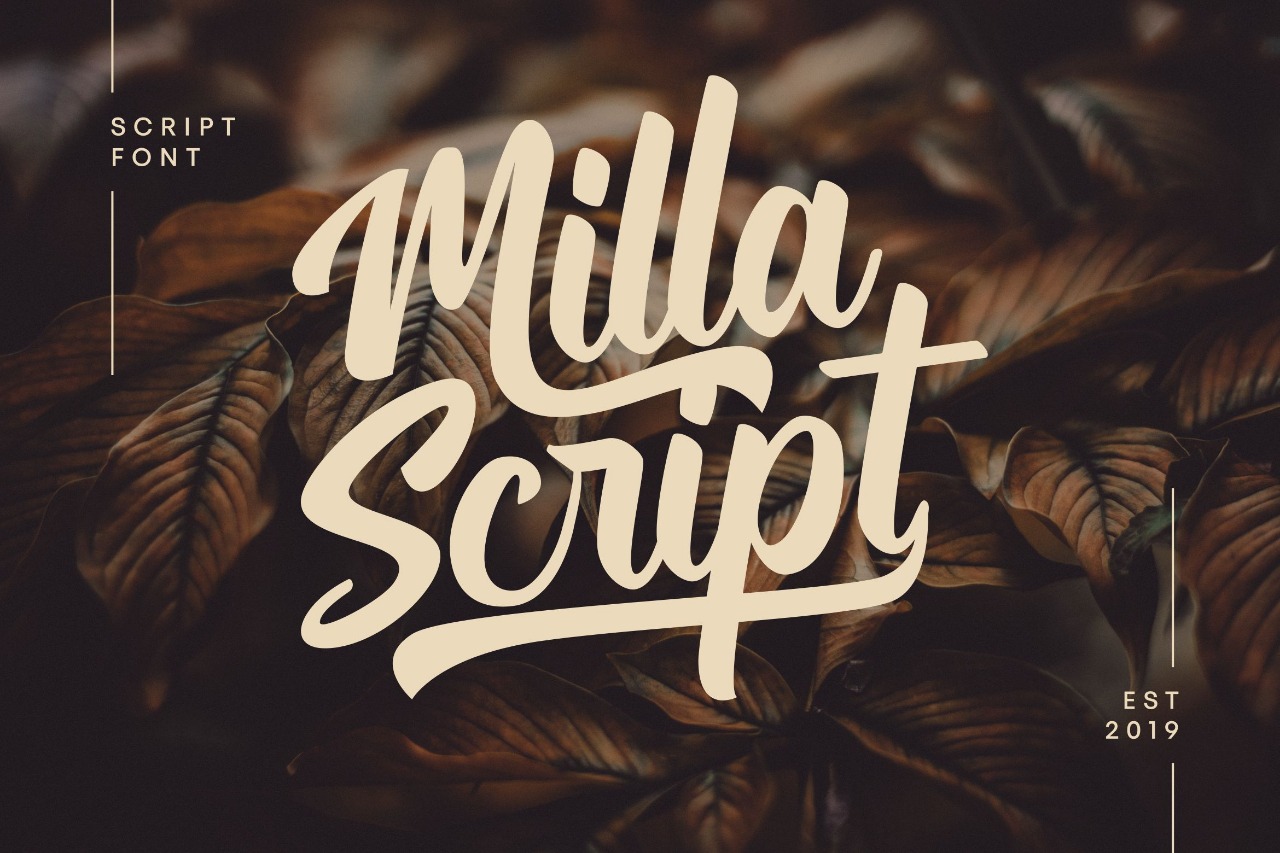 Milla, Fonts | GraphicRiver