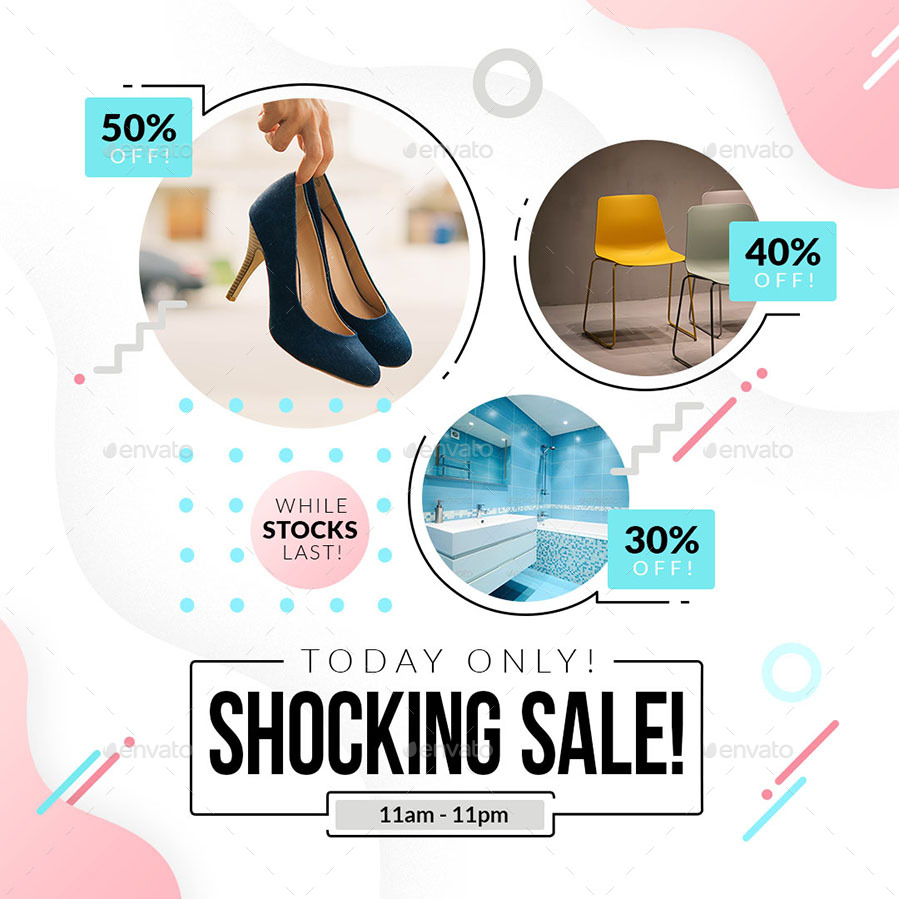 Multipurpose Sales Social Media Post, Web Elements | GraphicRiver