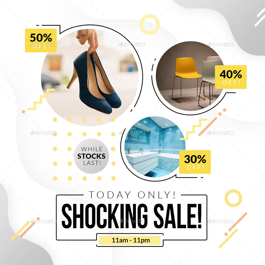 Multipurpose Sales Social Media Post, Web Elements | GraphicRiver