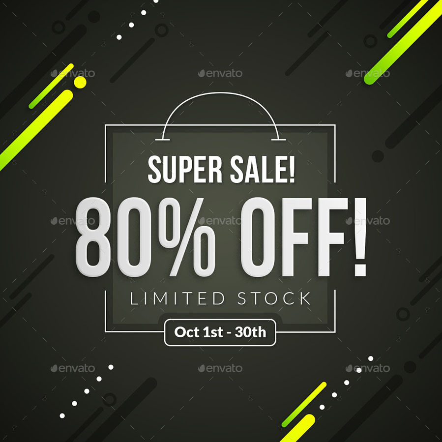 Multipurpose Sales Social Media Post, Web Elements | GraphicRiver