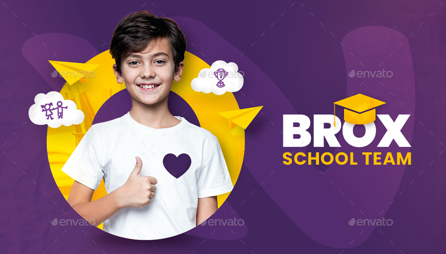 Kids School Bundle Templates, Print Templates | GraphicRiver