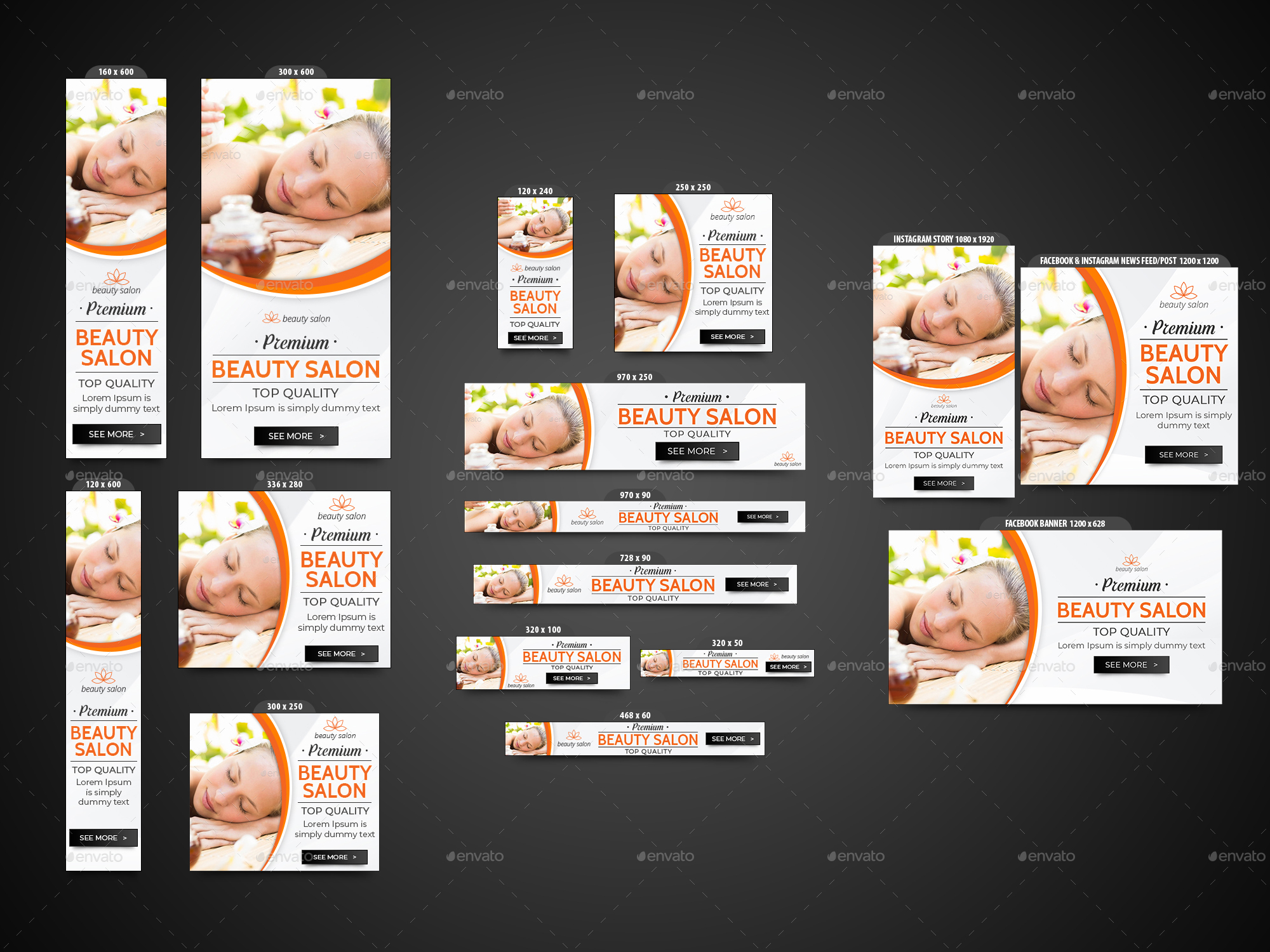 Beauty Banners Bundle, Web Elements | GraphicRiver