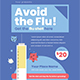 Flu Shot Campaign Event Flyer, Print Templates | GraphicRiver