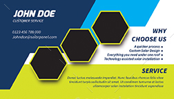 Solar System Business Card, Print Templates | GraphicRiver