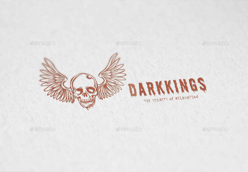 Dark king Logo Template, Logo Templates | GraphicRiver