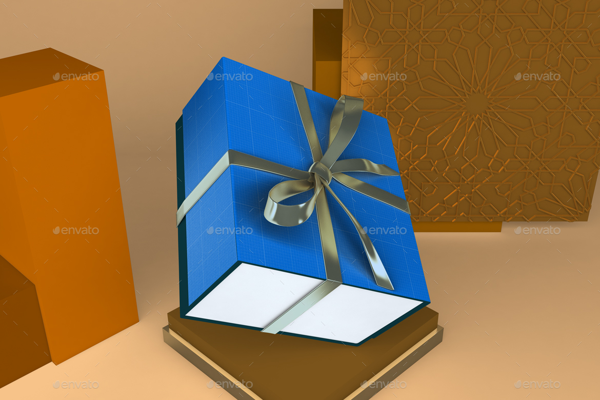 Arabic Gift Box Mockup, Graphics | GraphicRiver