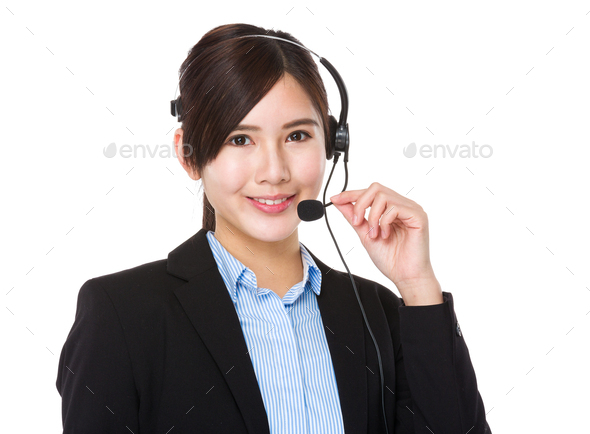 Call center agent Stock Photo by leungchopan | PhotoDune