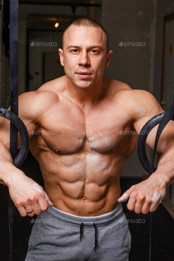 Strong muscular man Stock Photo by fxquadro | PhotoDune
