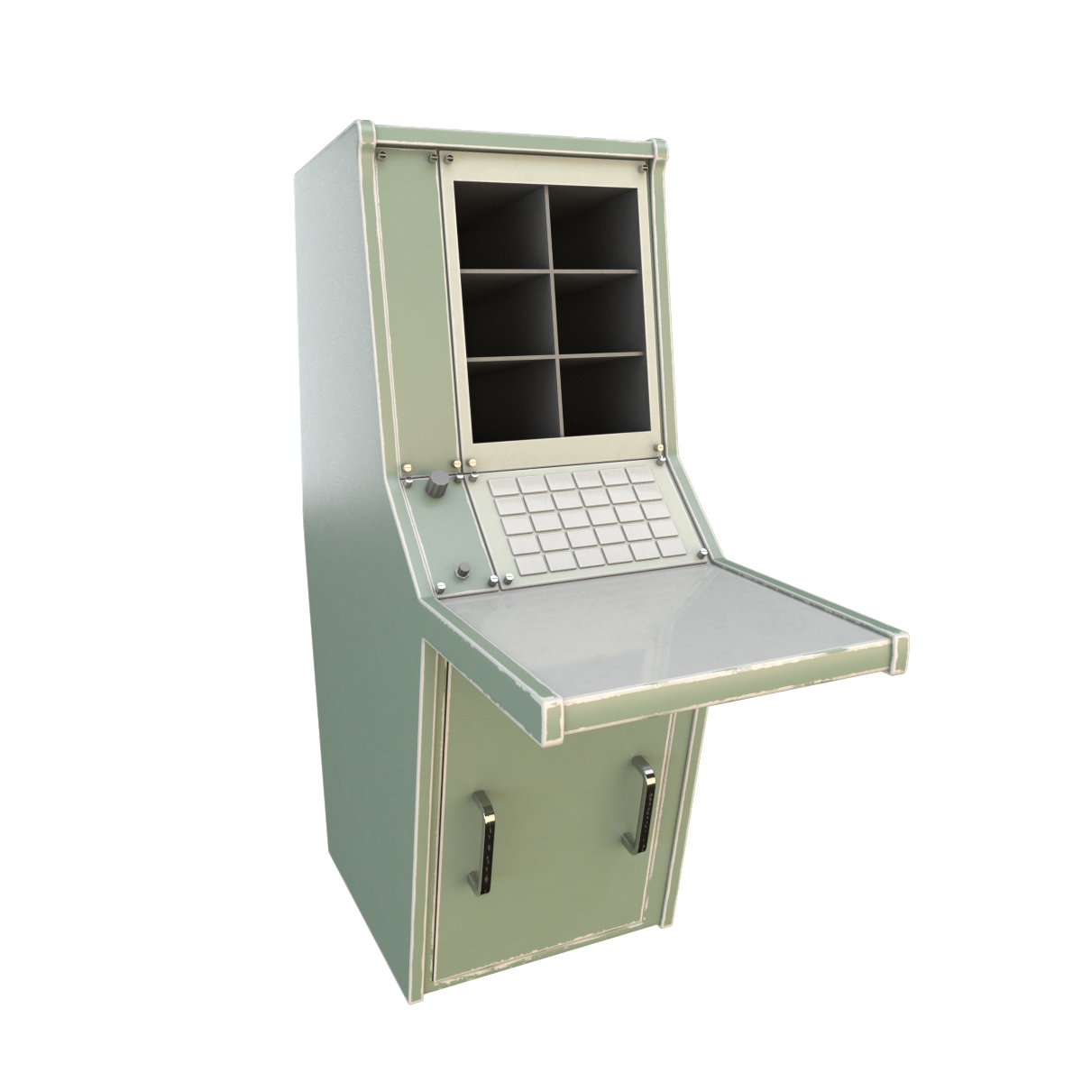 Nasa Control Tables (PBR) by alpess | 3DOcean