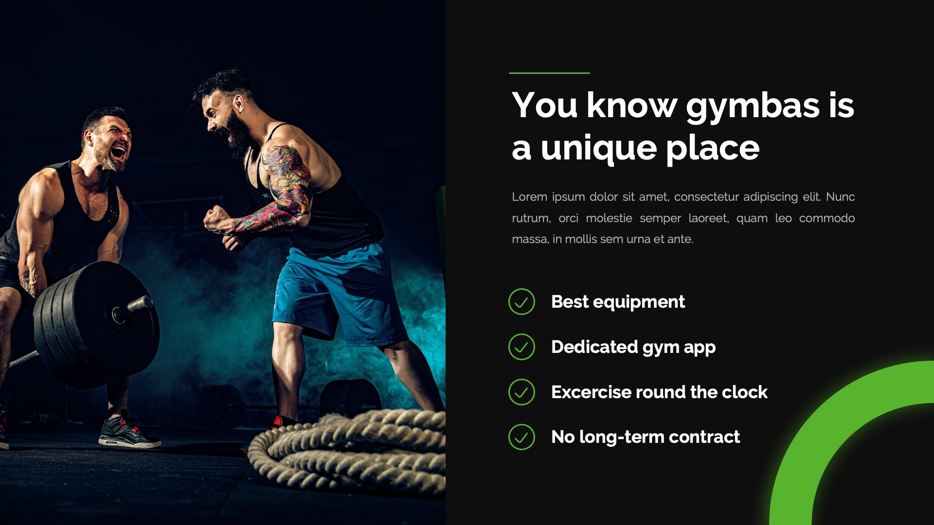 GYMBAS - GYM & Fitness Powerpoint Template, Presentation Templates