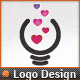 Fresh Bright Think Love Creative Idea Logo Design, Logo Templates ...