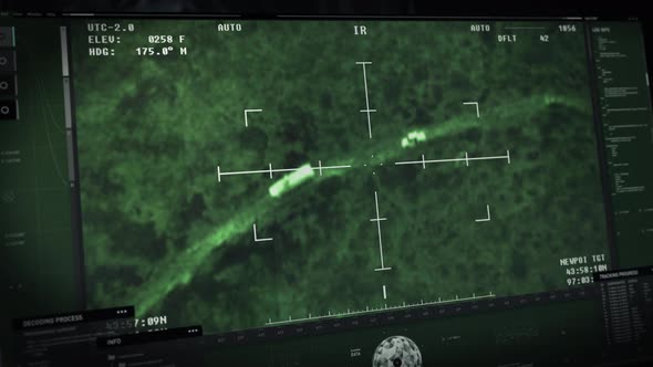 Weapon scanner is launching an attack on the dangerous terrorist forces ...