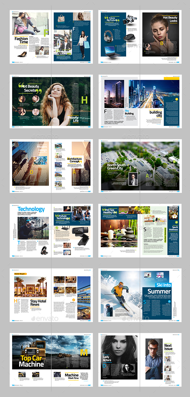 Magazine, Print Templates | GraphicRiver