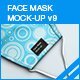 Face Mask Mock-up v9, Graphics | GraphicRiver