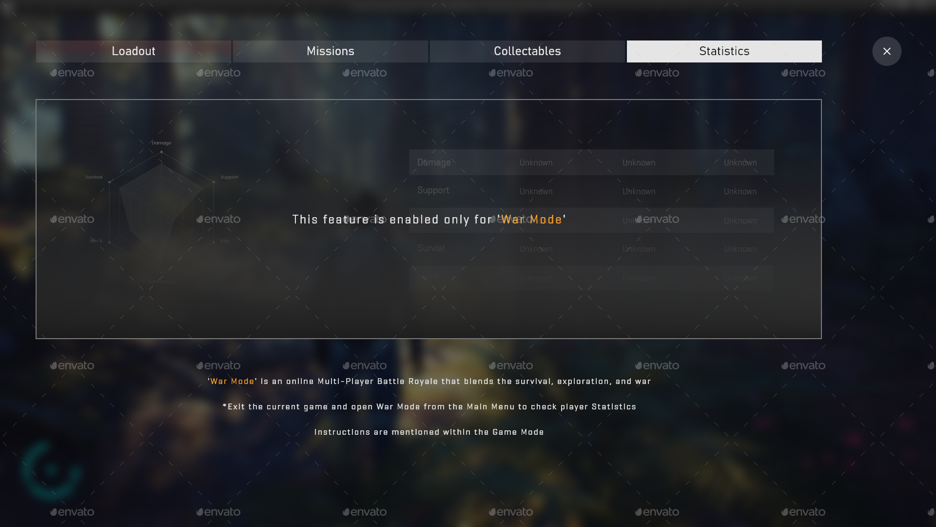 Deadline - PC Game UI Kit, Game Assets | GraphicRiver