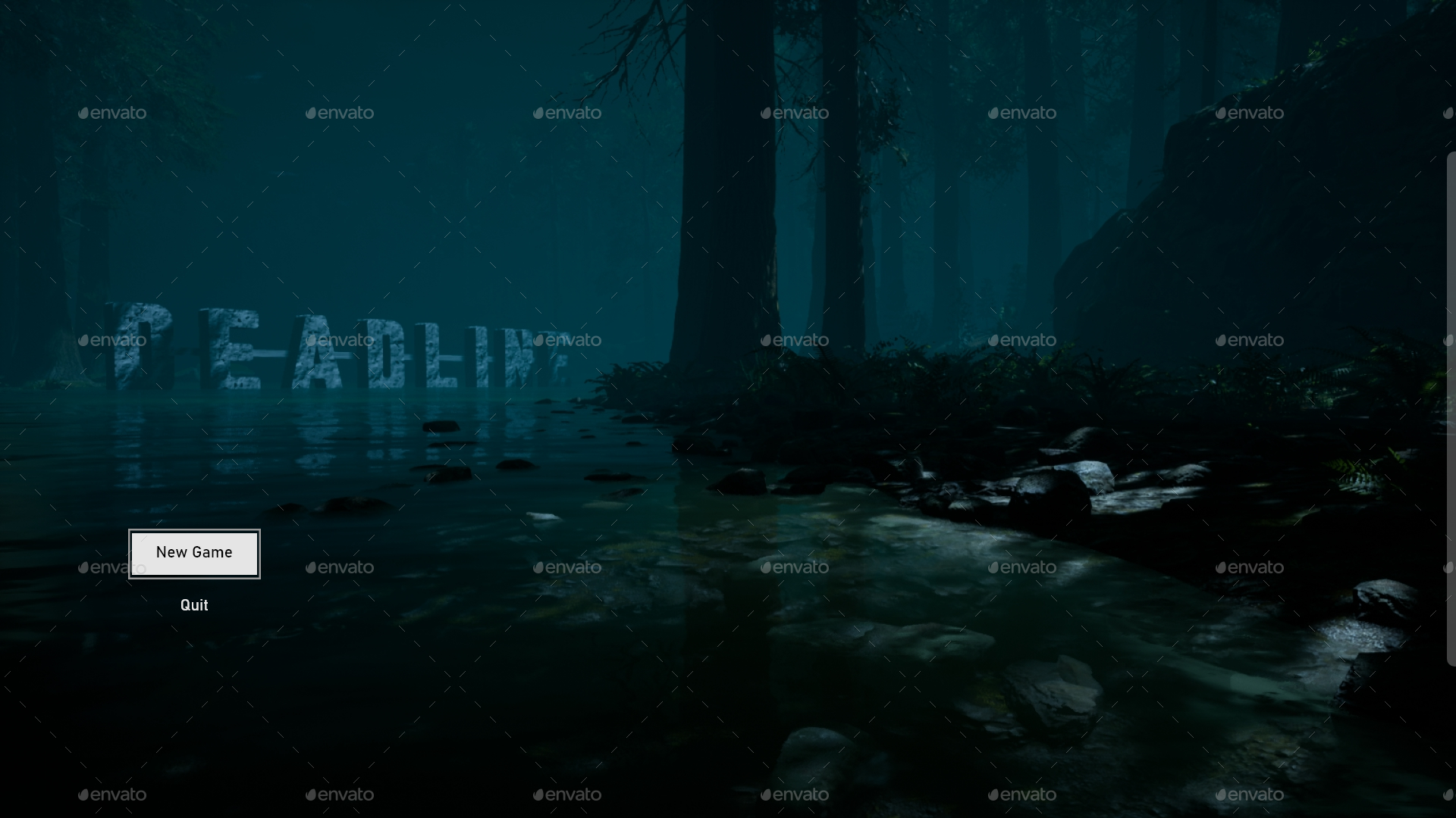 Deadline - PC Game UI Kit, Game Assets | GraphicRiver