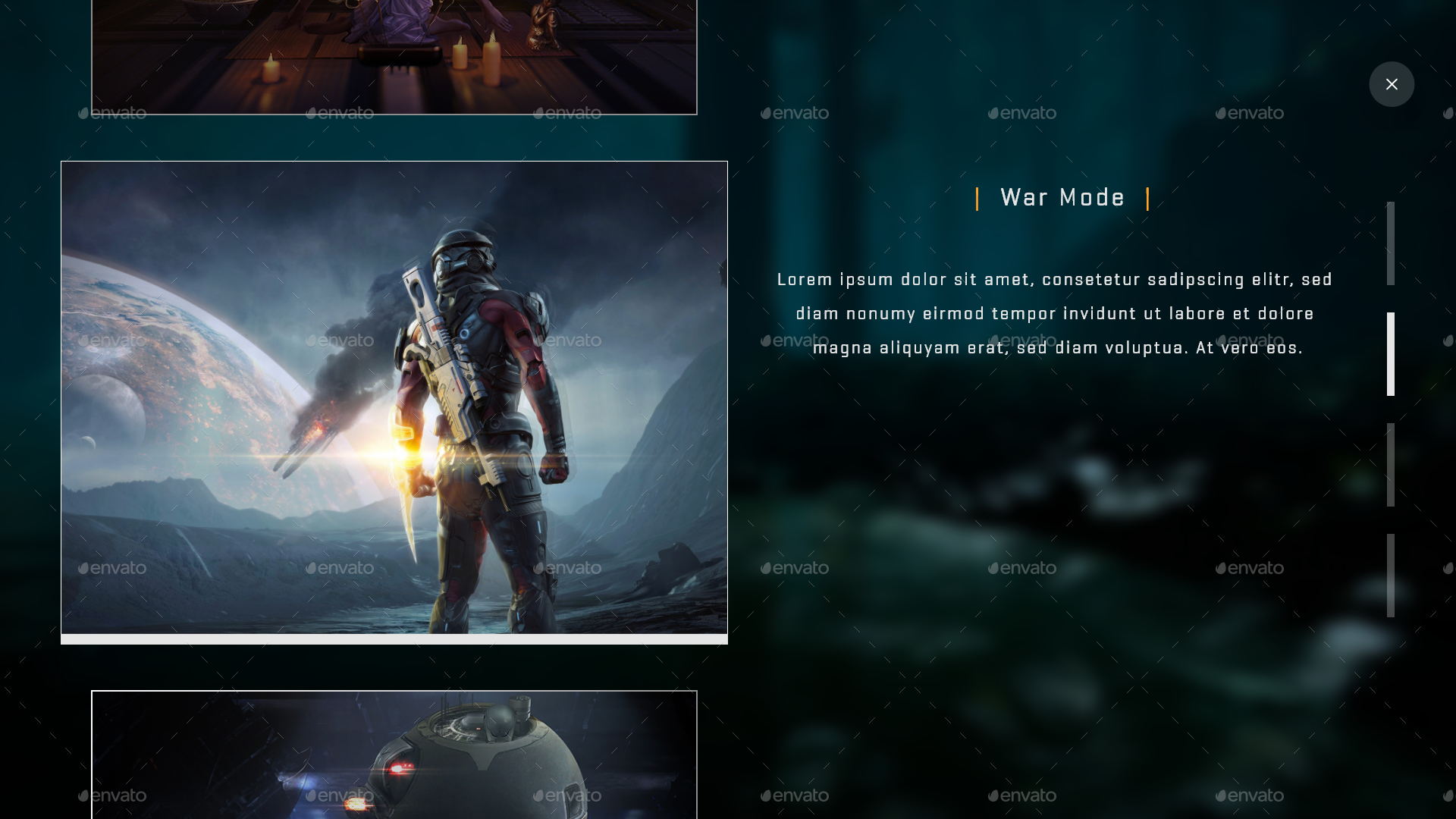 Deadline - PC Game UI Kit, Game Assets | GraphicRiver