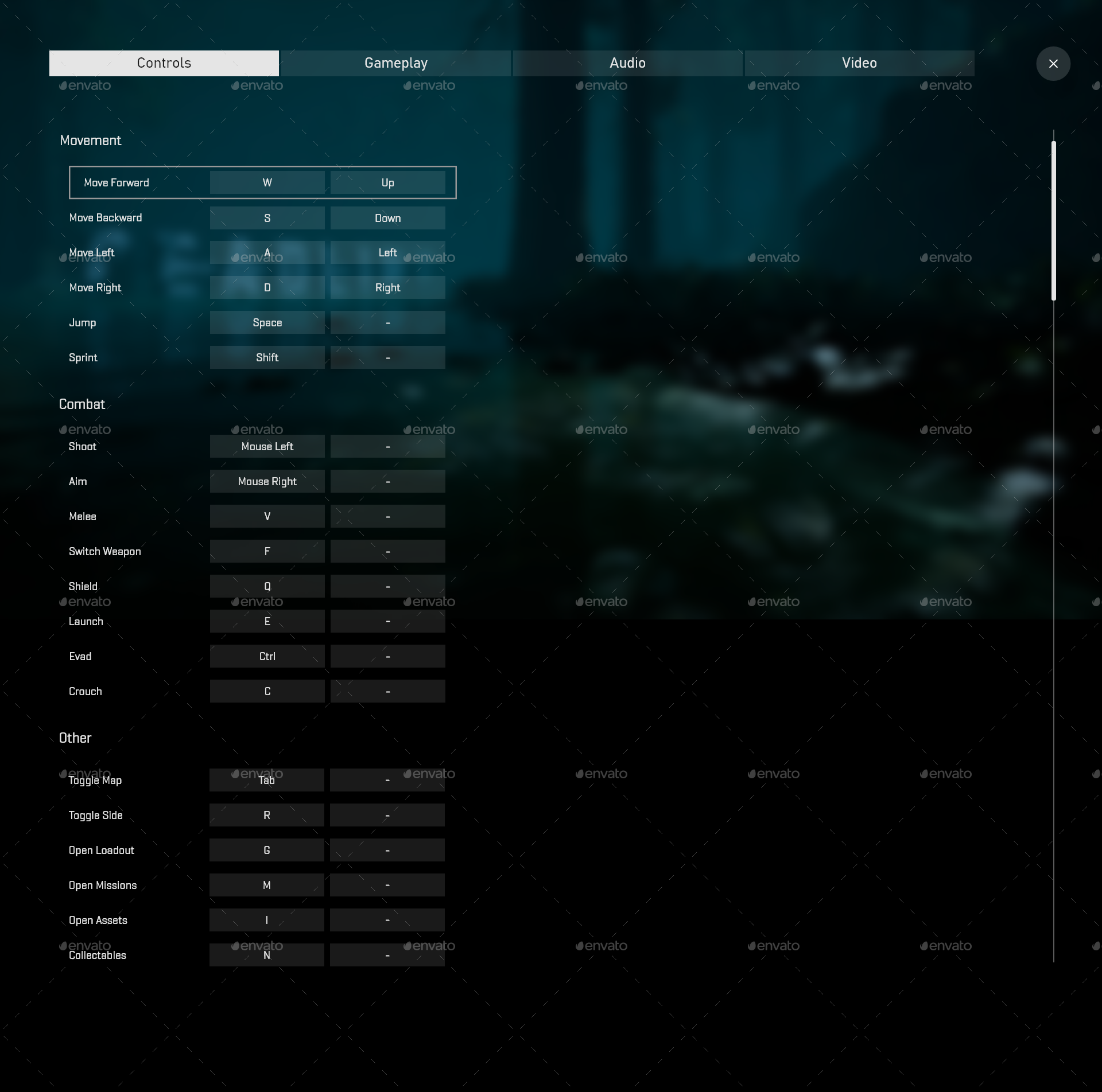 Deadline - PC Game UI Kit, Game Assets | GraphicRiver