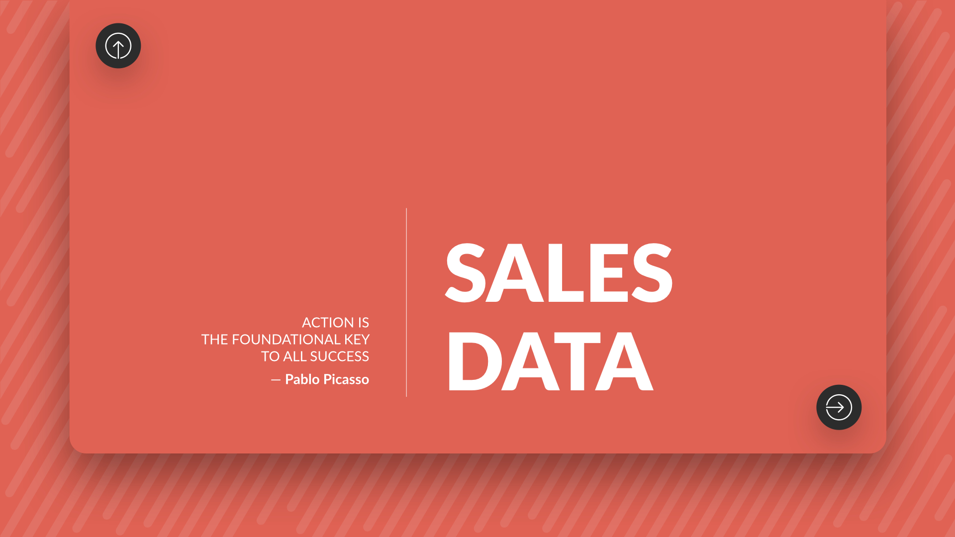Sales Data Keynote Presentation Template, Presentation Templates ...