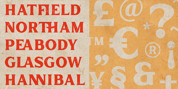 Inlander - Retro Display Font, Fonts | GraphicRiver