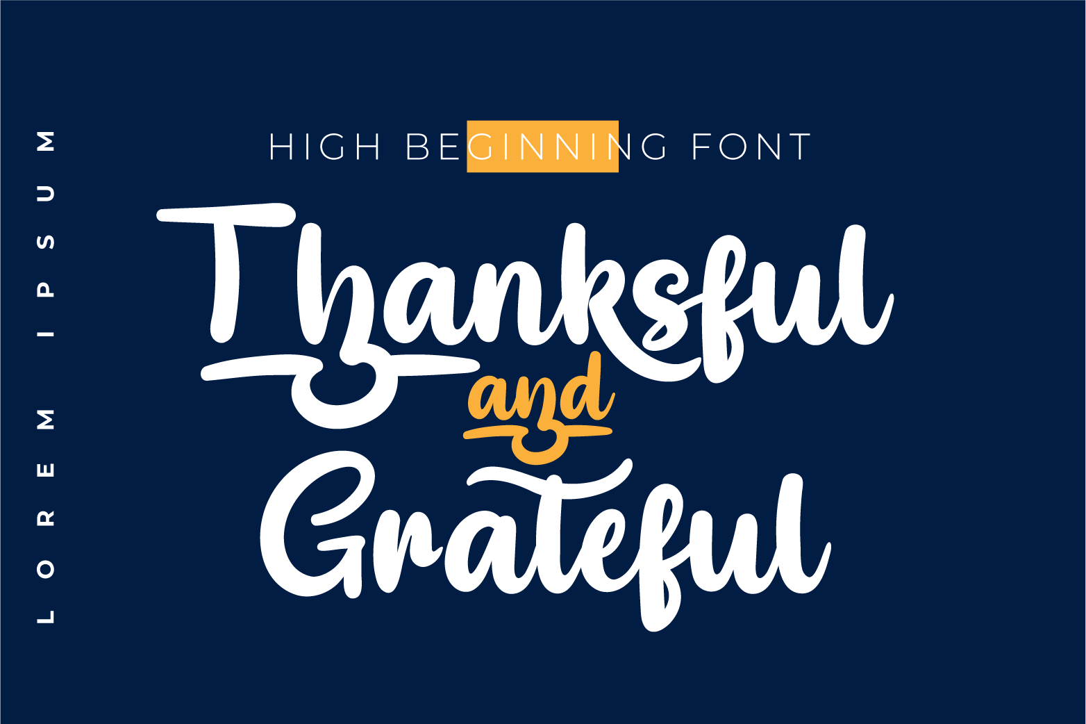 High Beginning, Fonts | GraphicRiver