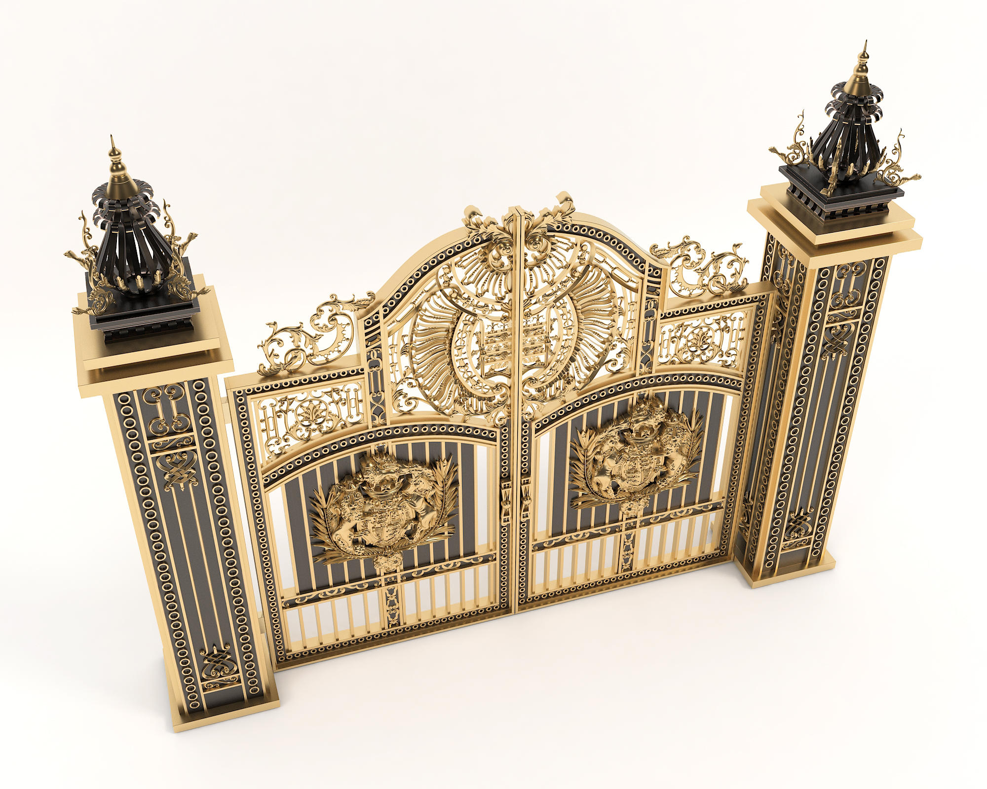 Classic Mansion Gate by nhattuankts | 3DOcean