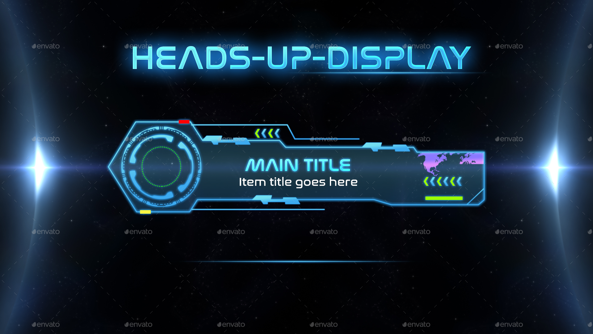 HUD - Tabs Bar, Game Assets | GraphicRiver