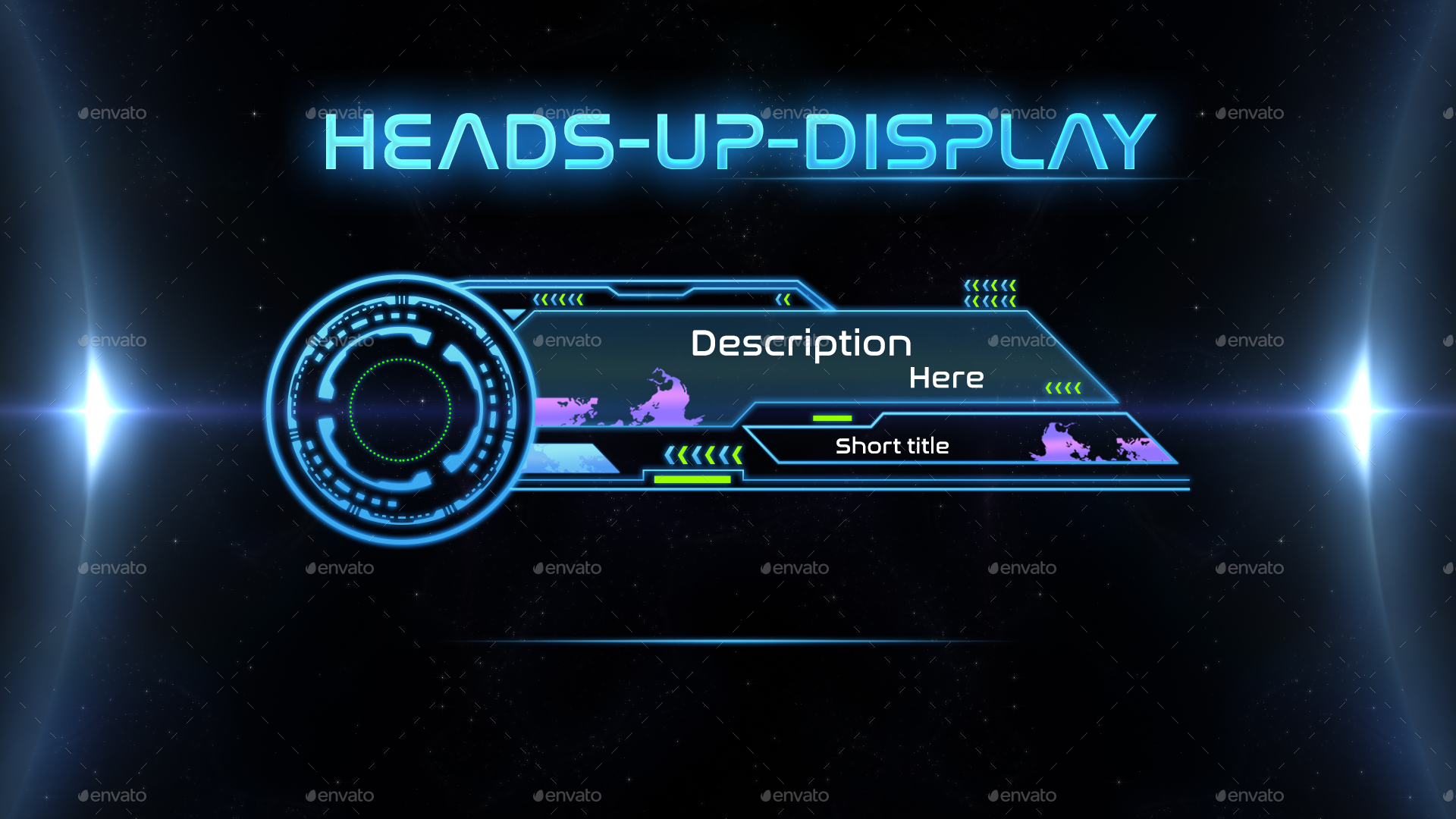 HUD - Tabs Bar, Game Assets | GraphicRiver