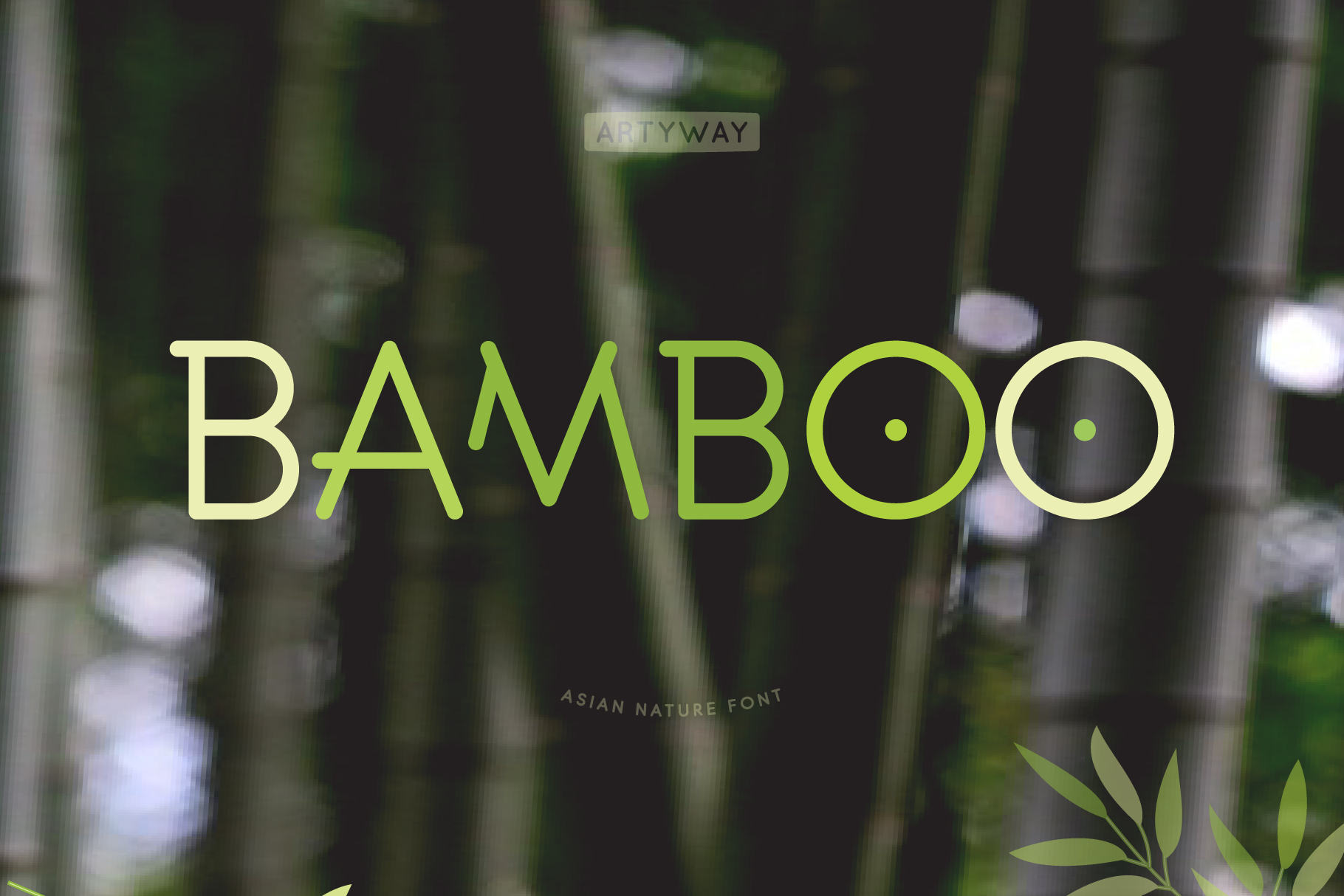 Bamboo Headline Font, Fonts | GraphicRiver