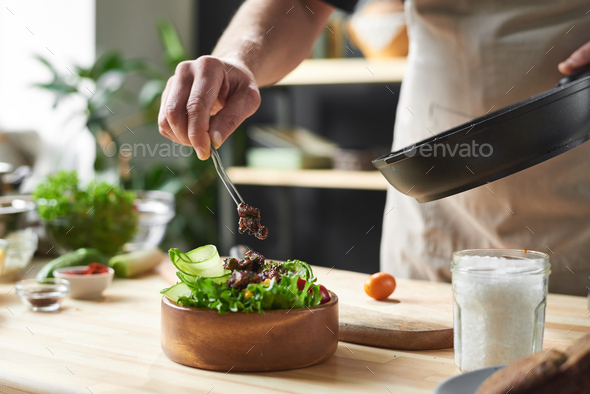 Dish from chef Stock Photo by AnnaStills | PhotoDune