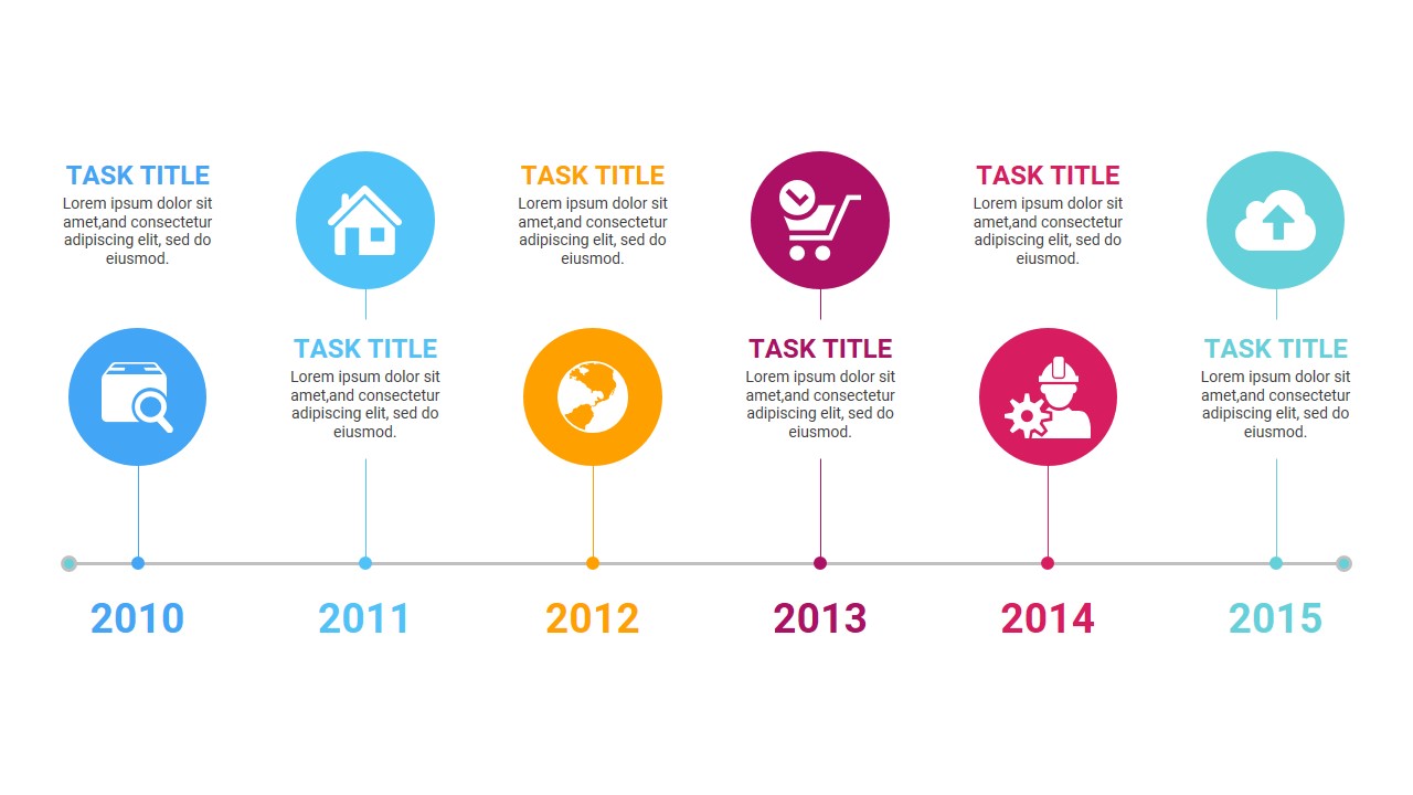 Timeline Infographics PowerPoint Diagrams Template by Slide_Gold ...