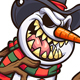 Evil Snowman, Vectors | GraphicRiver