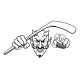 Devil Satan Ice Hockey Sports Mascot Cartoon, Vectors | GraphicRiver