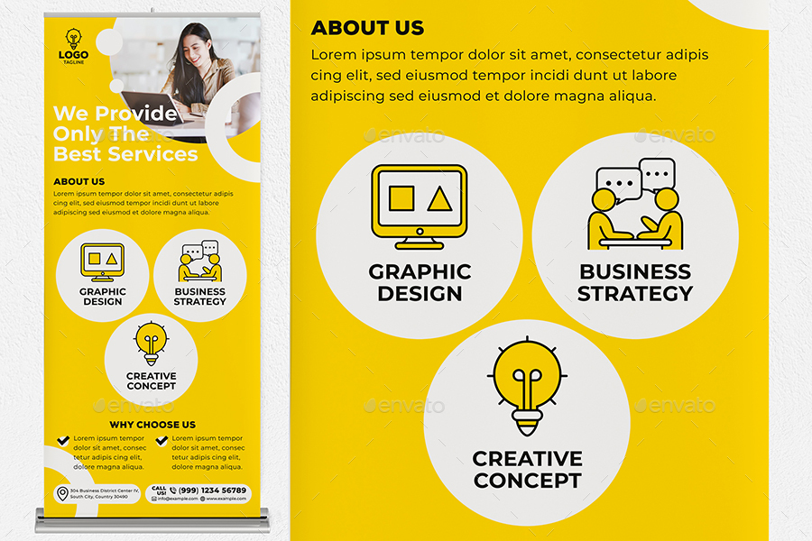 Creative Design Studio Print Templates, Print Templates | GraphicRiver