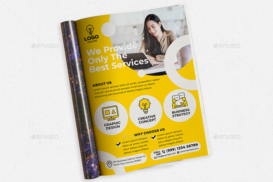 Creative Design Studio Print Templates, Print Templates | GraphicRiver