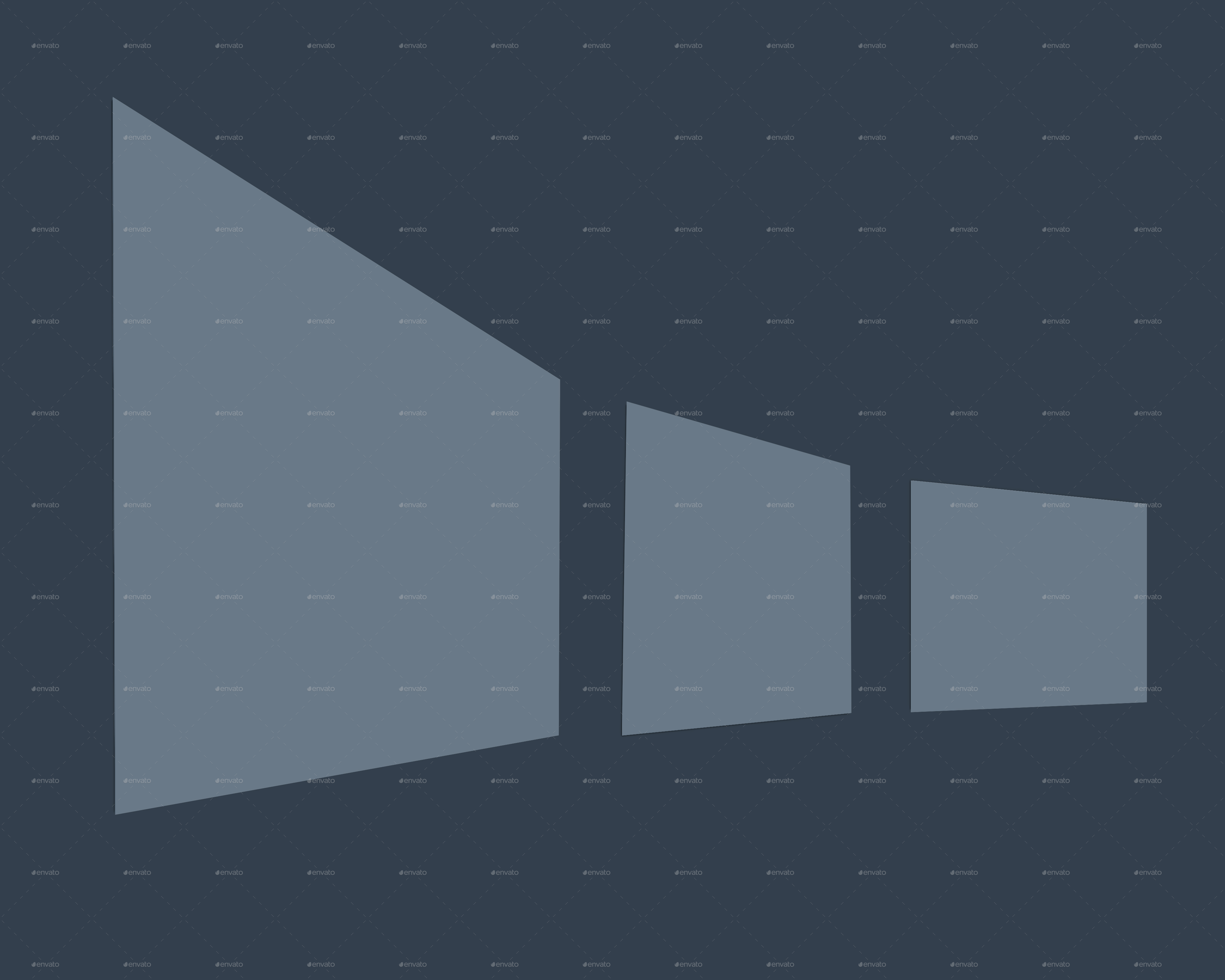 Perspective Screens Mockup, Graphics | GraphicRiver