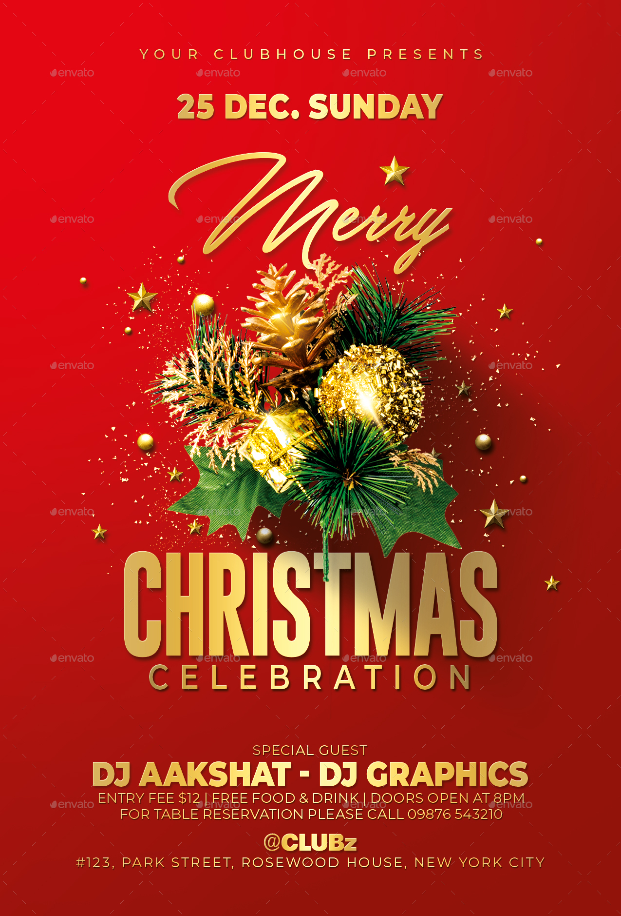 Christmas, Print Templates | GraphicRiver