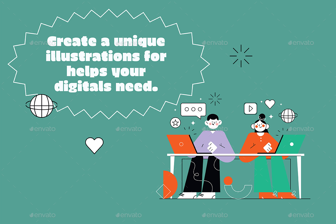 Class Activity Graphic Illustration, Vectors | GraphicRiver