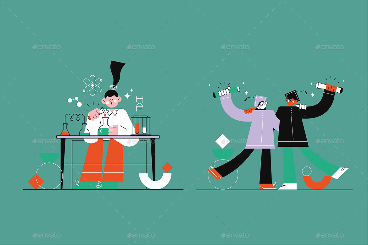 Class Activity Graphic Illustration, Vectors | GraphicRiver